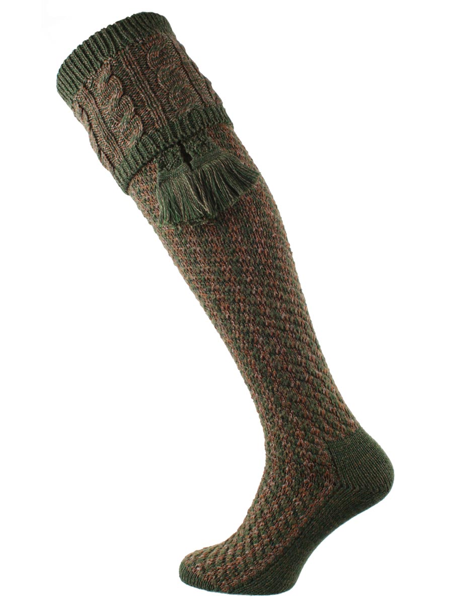 Reiver Shooting Socks, Hawthorn | Traditional Style Sock